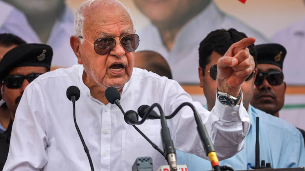 'We Threw Their Two-Nation Theory In Water...': Farooq Abdullah's Befitting Reply To Pakistan ...