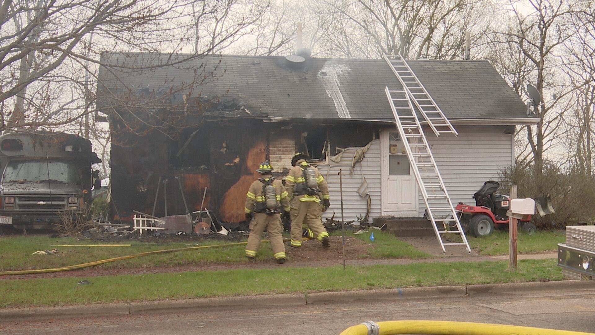 One person dead after house fire in Eau Claire