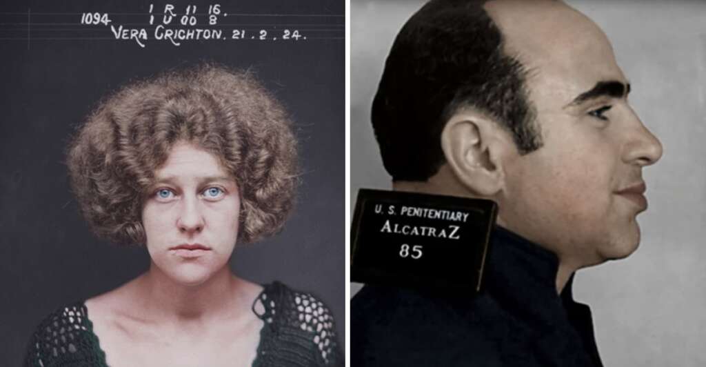 17 Colorized Mugshots That Bring the Past to Life