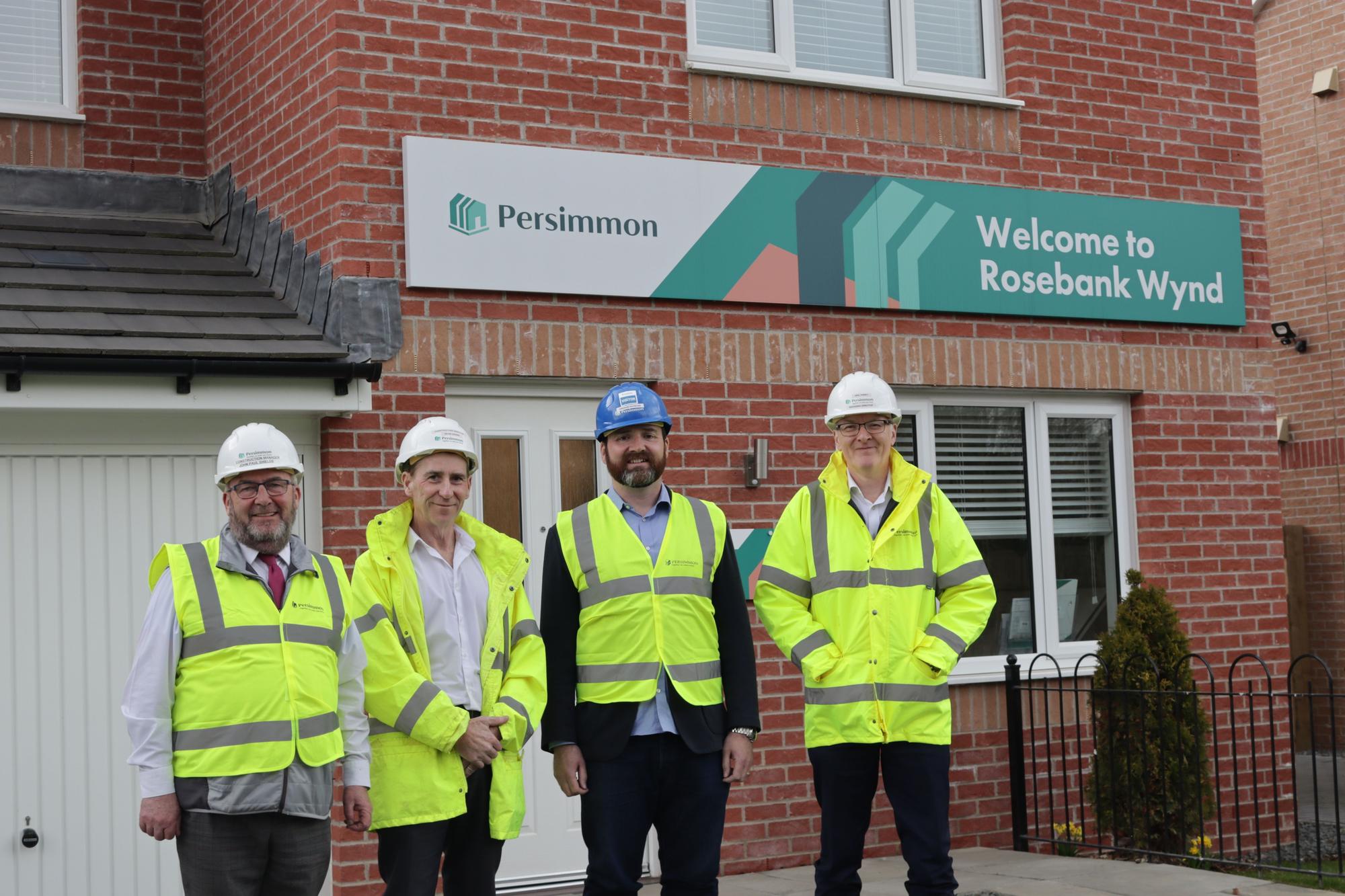 Housing needs discussed during visit to Livingston development