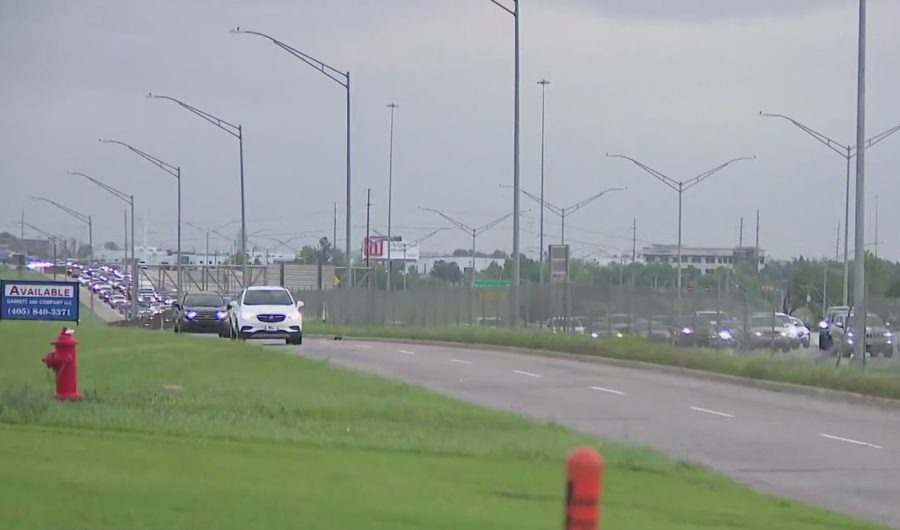 Car crash impacts traffic on Broadway Extension