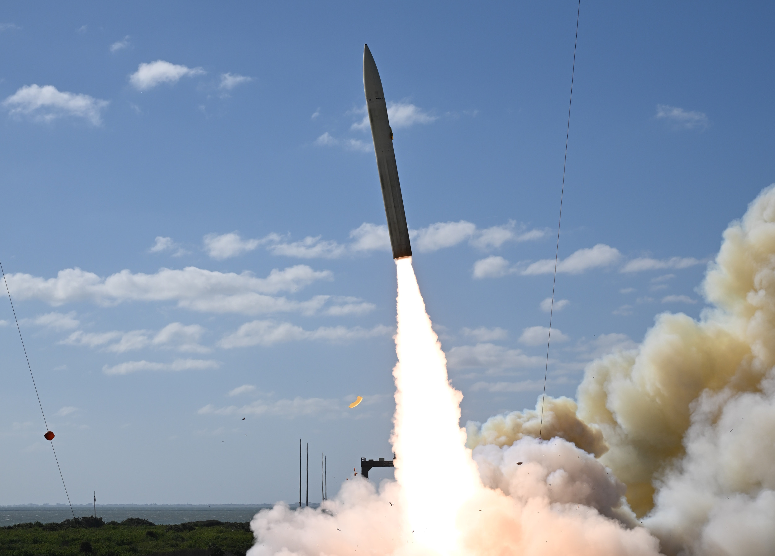 Photos Show US Launching Dark Eagle Hypersonic Missile