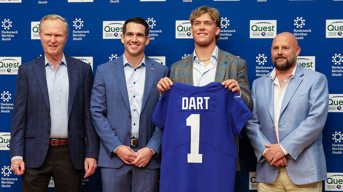 Giants’ Jaxson Dart, Wan’Dale Robinson’s Kentucky Derby photo will fire ...