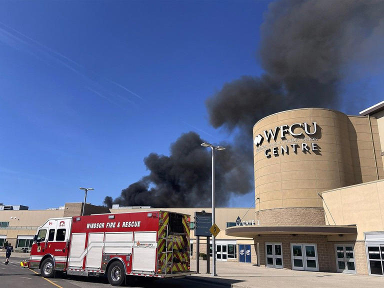 Million-dollar fire forces evacuation of Windsor Elections Canada ...