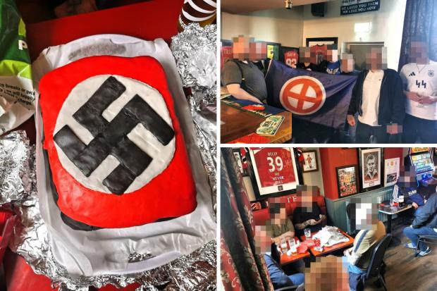 Far-right group holds 'Hitler birthday party' at Royton Pub