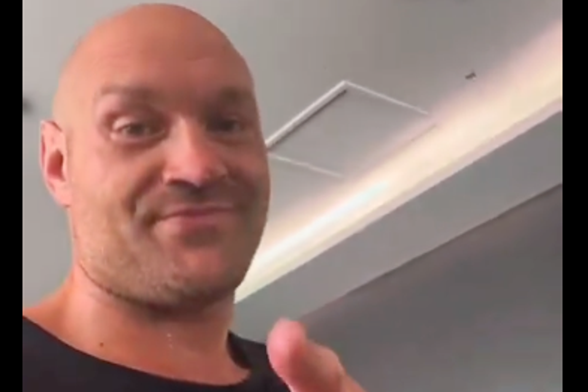 Tyson Fury says ‘you know what’s coming’ after reuniting with coach in ...