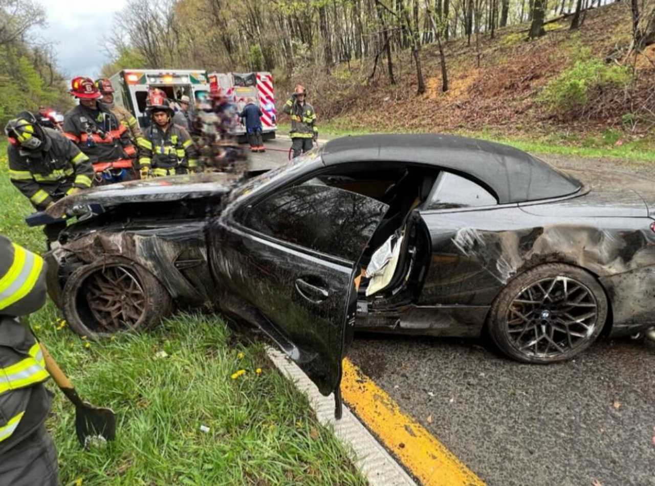Several hospitalized in 2 crashes on Palisades Parkway in Rockland
