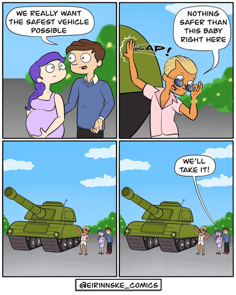 40 Dark Humor Cartoons From The Twisted Brain Behind 'What's Left Comics'