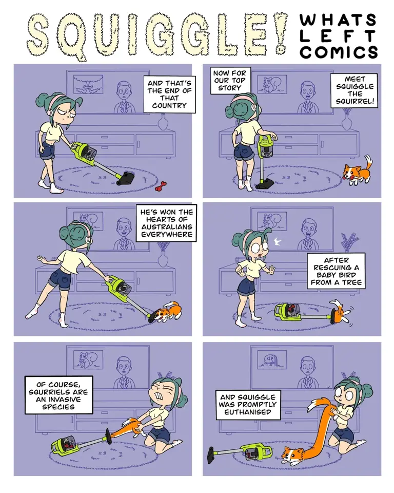 40 Dark Humor Cartoons From The Twisted Brain Behind 'What's Left Comics'