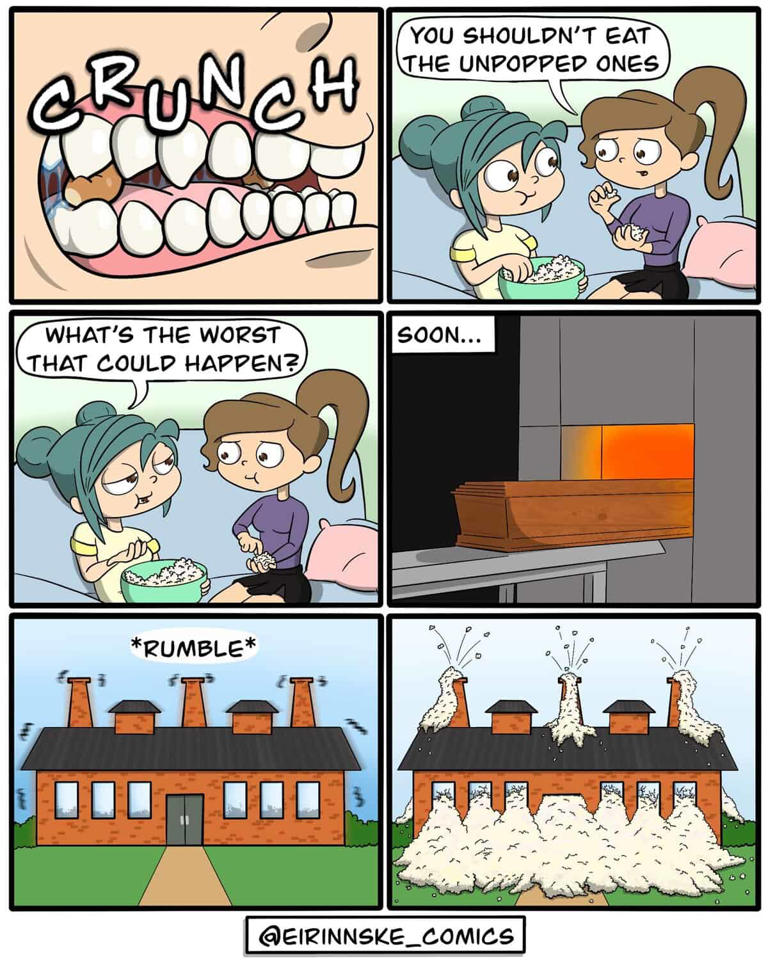 40 Dark Humor Cartoons From The Twisted Brain Behind 'What's Left Comics'