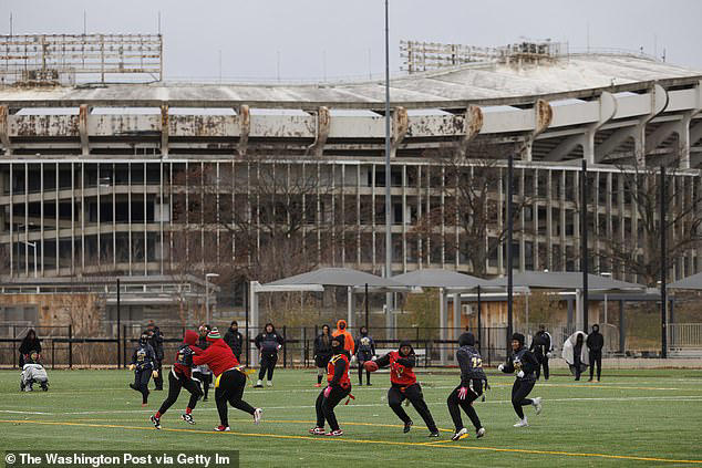 Stunning image of Washington Commanders' new $3.7bn stadium emerges ...