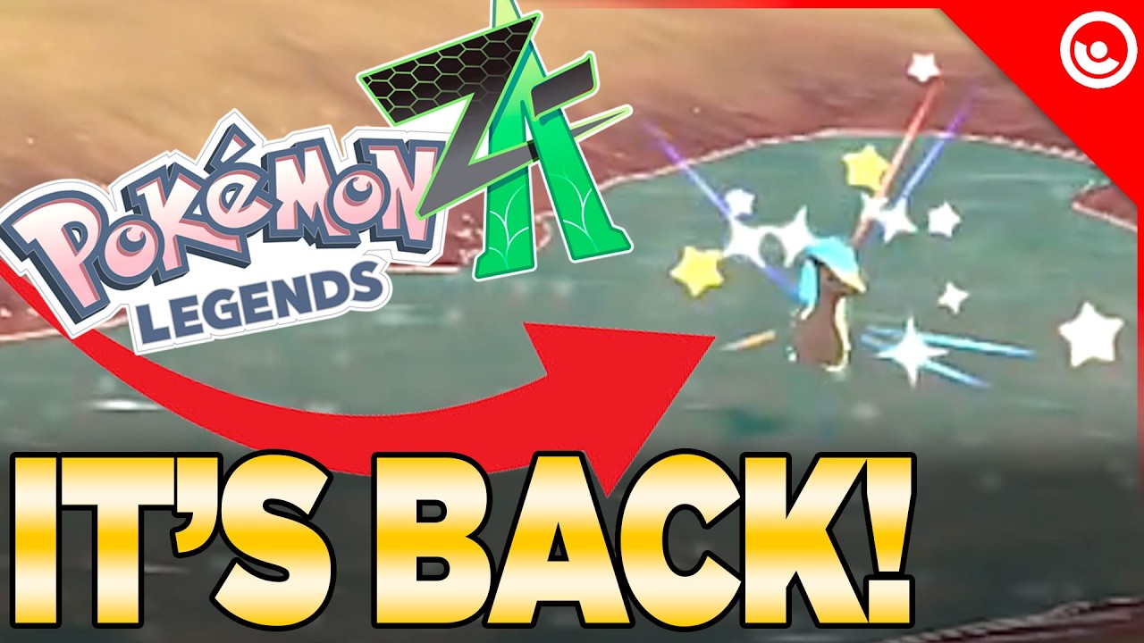 The SHINY SOUND returns to Pokemon Legends Z-A!