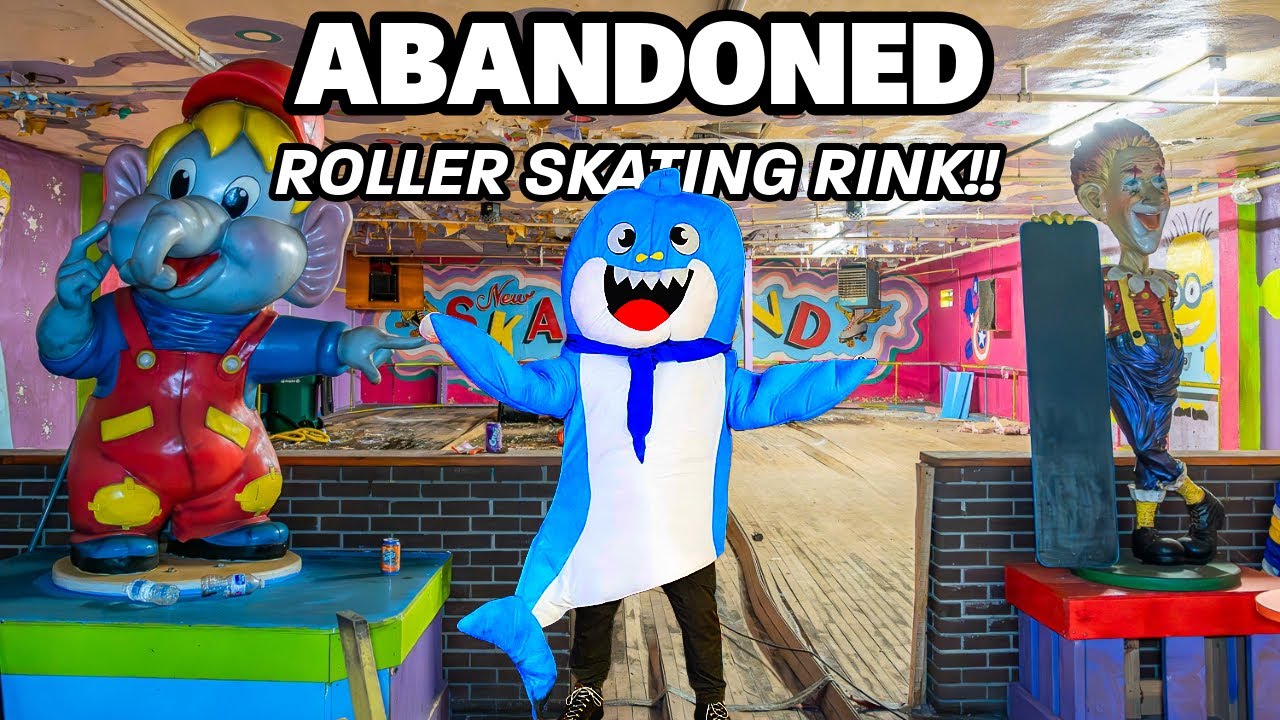 Secret underground abandoned roller skating rink discovered