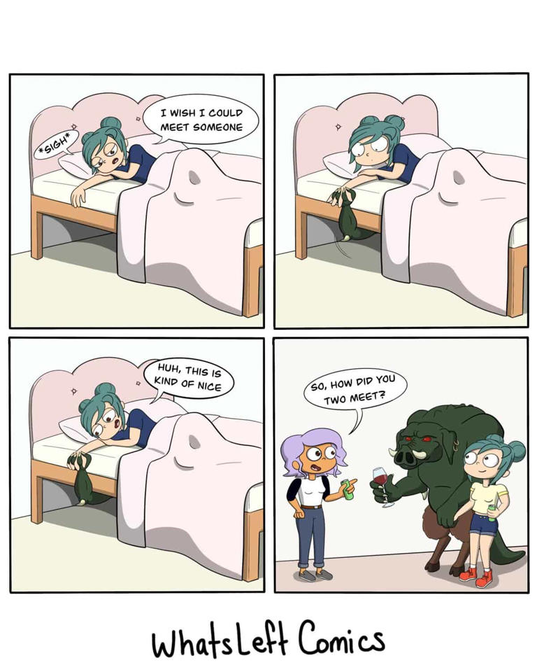 40 Dark Humor Cartoons From The Twisted Brain Behind 'What's Left Comics'