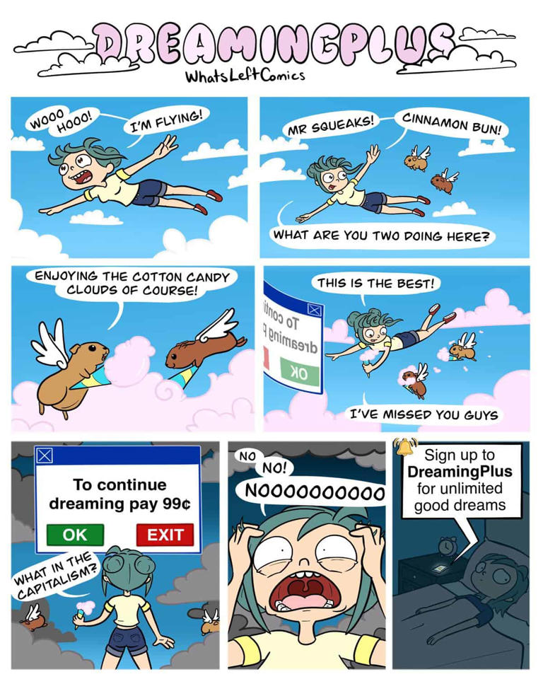 40 Dark Humor Cartoons From The Twisted Brain Behind 'What's Left Comics'