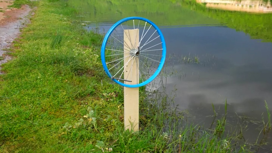 DIY Innovative Water Wheel Pumping System