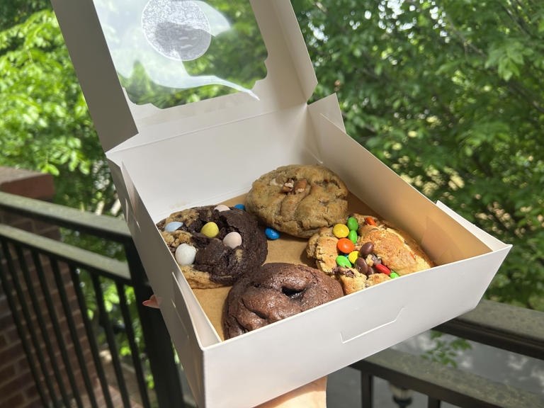 La Bonbonniere Bakery brings giant, over-the-top cookies to a tiny walk ...