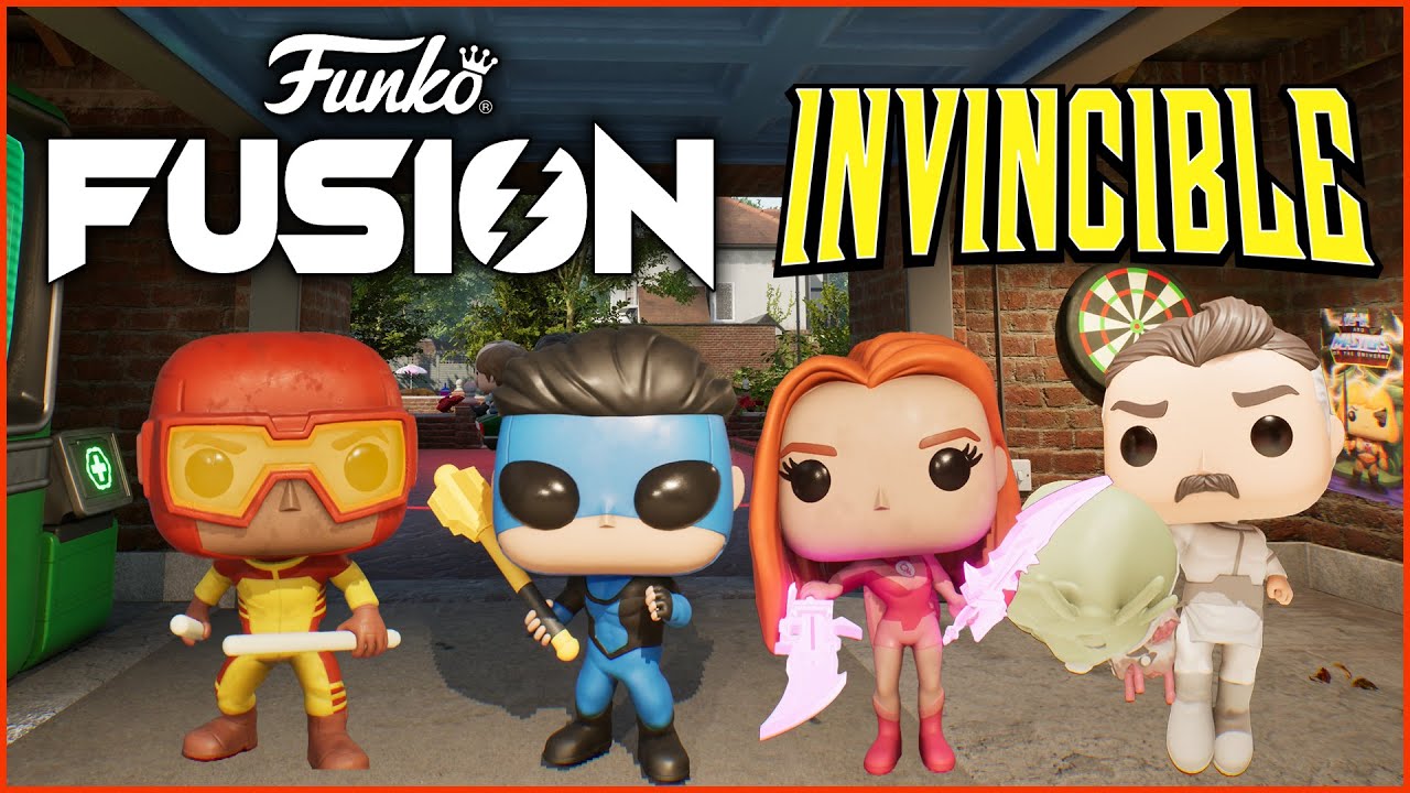 Funko Fusion Atom Eve, Rex Splode and Blue Invincible Gameplay ...