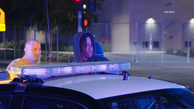 4 in custody after CHP pursuit ends in Compton