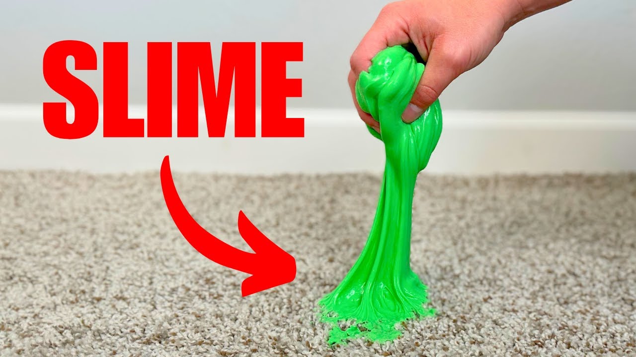 How To Remove Slime From Carpet Like A Pro!