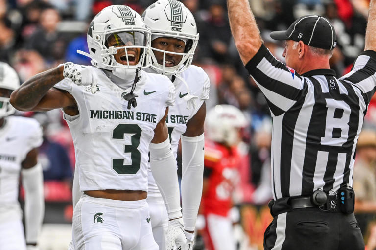 Michigan State wide receiver Montorie Foster Jr. receives NFL minicamp ...