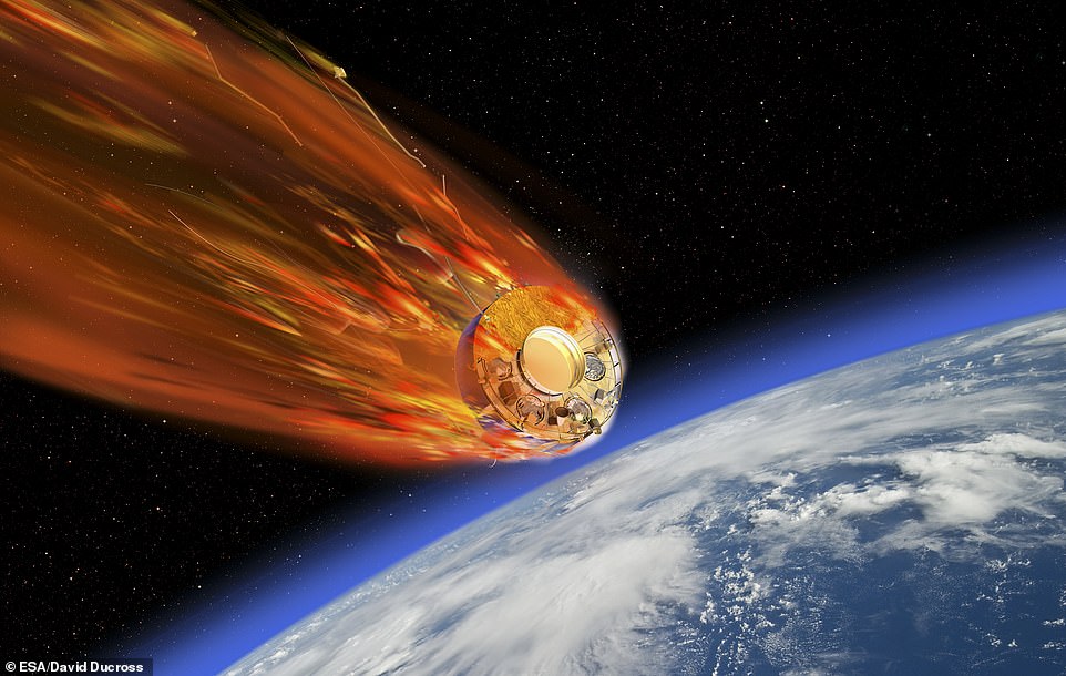 Report: Warning as 'car-sized' spacecraft may crash back to Earth