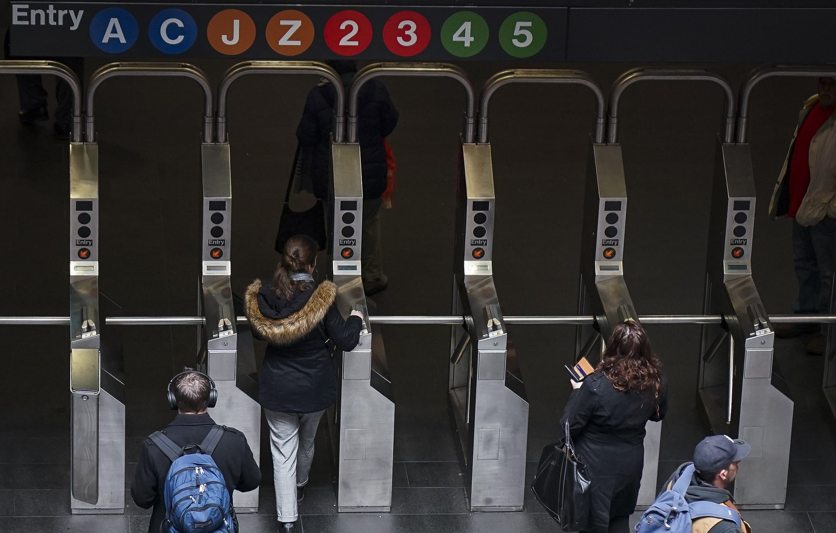 Subway fare evasion drops 30% after crackdown launch: MTA