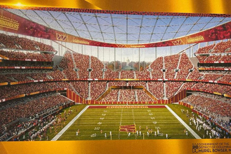Incredible images of Washington Commanders' new $3 billion RFK Stadium