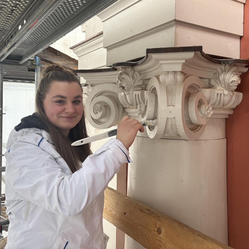 Berliner Azubis stellen sich vor: Was macht eine Malerin und Lackiererin?