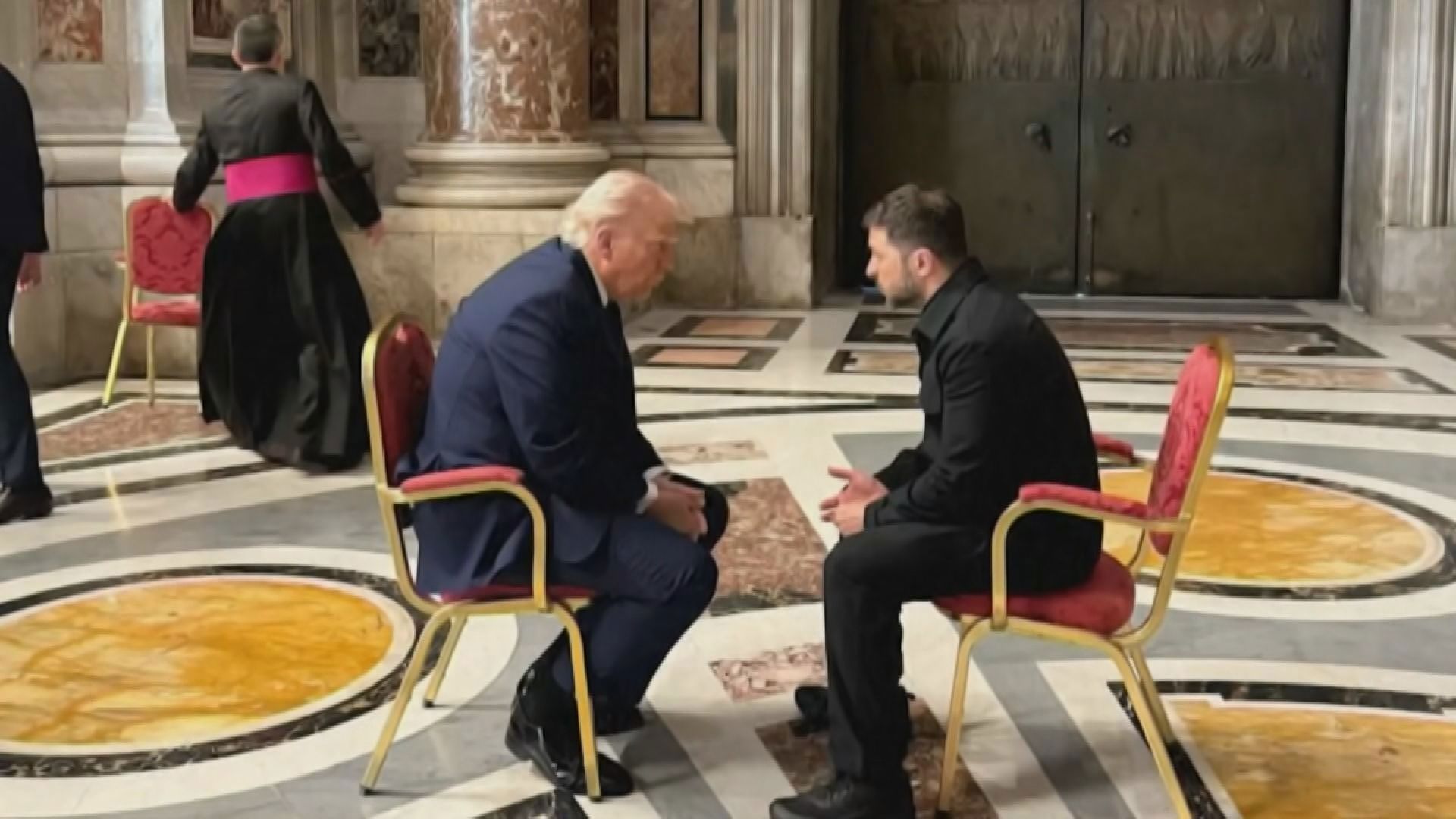 Trump opens up about his meeting with Zelenskyy at Pope Francis' funeral
