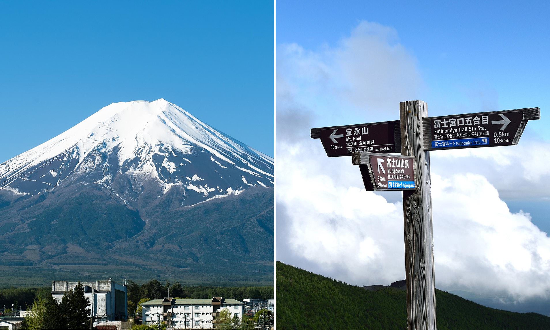 Student rescued from Mount Fuji goes back for his phone and has to be ...