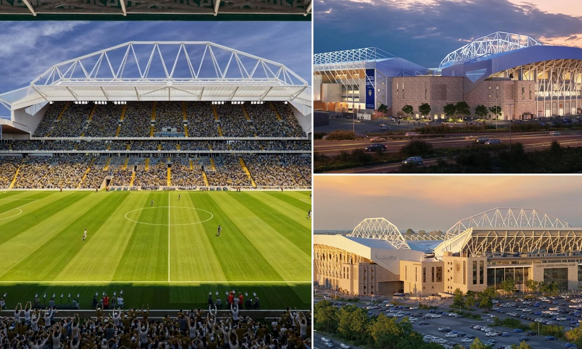 Leeds unveil designs for new stadium plans as they detail ambitions to ...