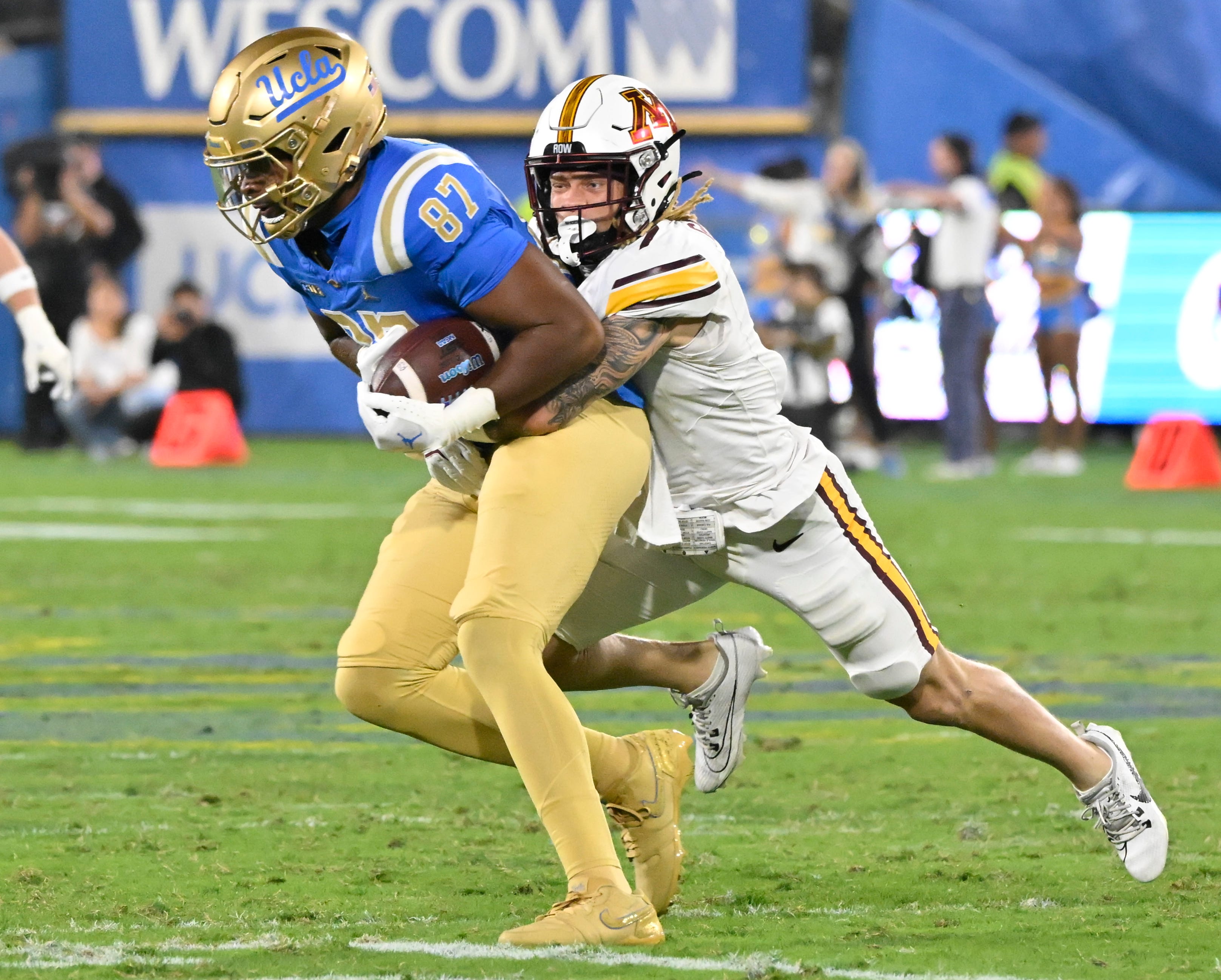 Carolina Panthers sign UCLA tight end Bryce Pierre as undrafted free agent