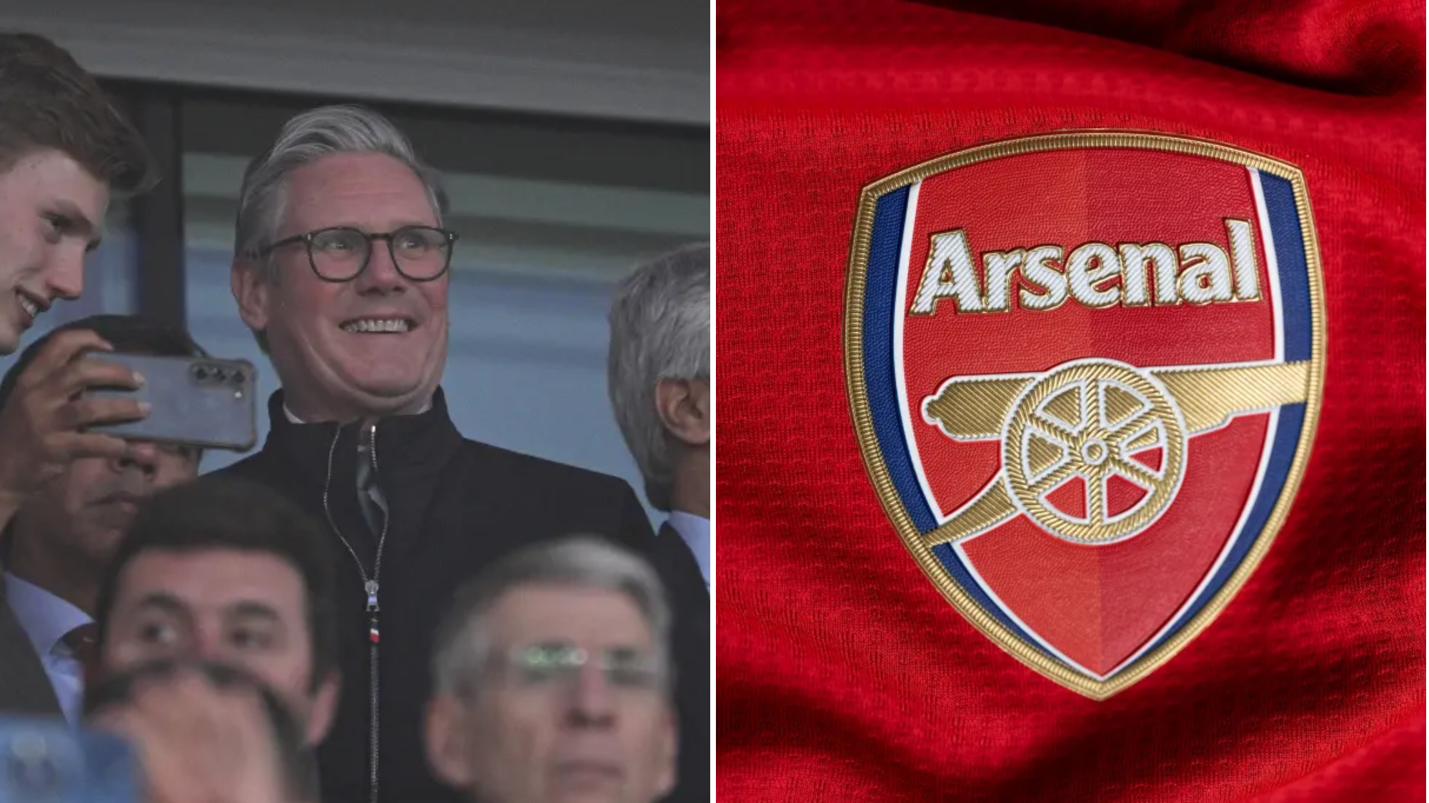 Keir Starmer singles out 'incredible' Arsenal player ahead of PSG clash