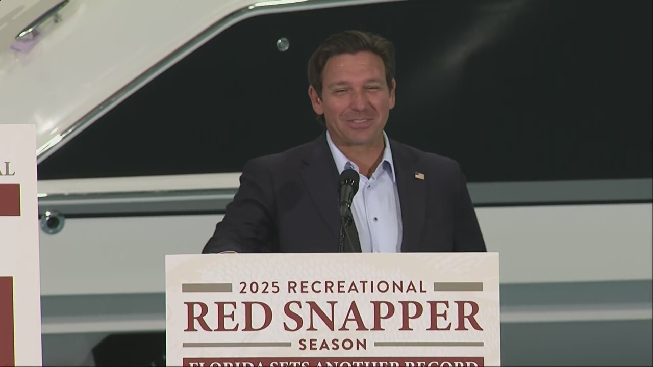 Gov. DeSantis talks 2025 Red Snapper season