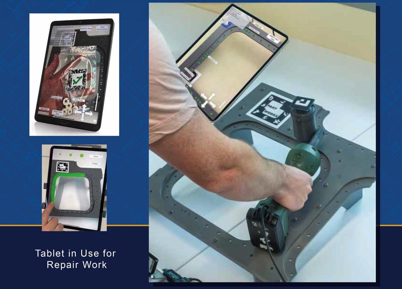 Transforming aircraft maintenance with augmented reality