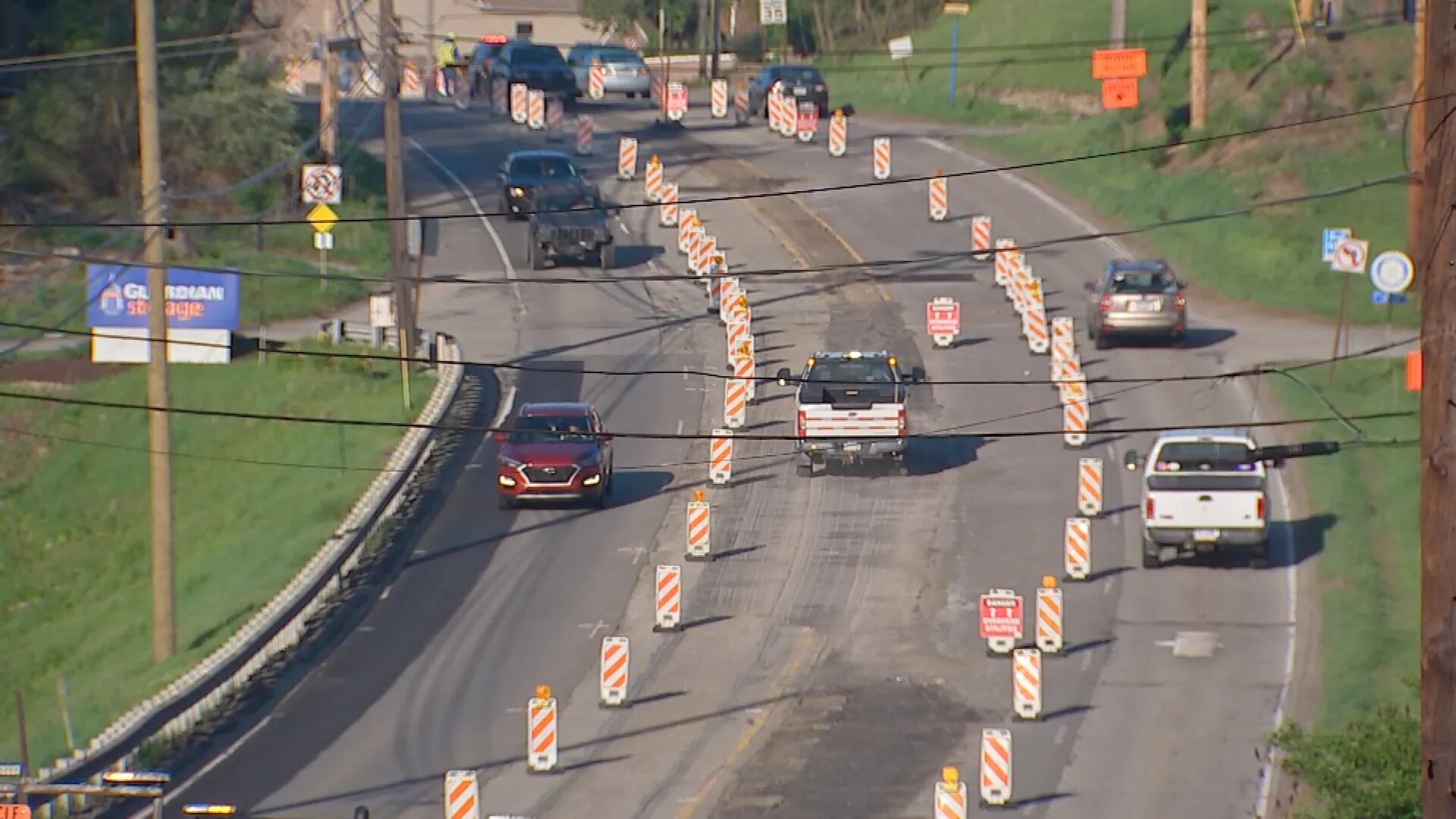 New crossover traffic pattern takes effect as work on Lebanon Church ...
