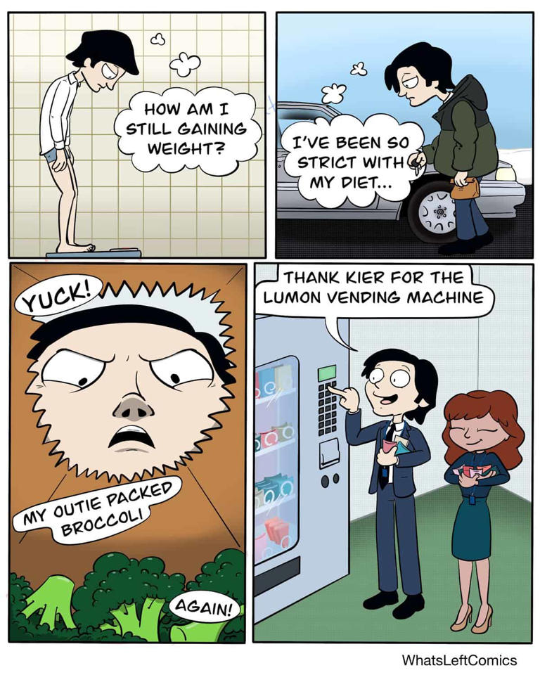 40 Dark Humor Cartoons From The Twisted Brain Behind 'What's Left Comics'