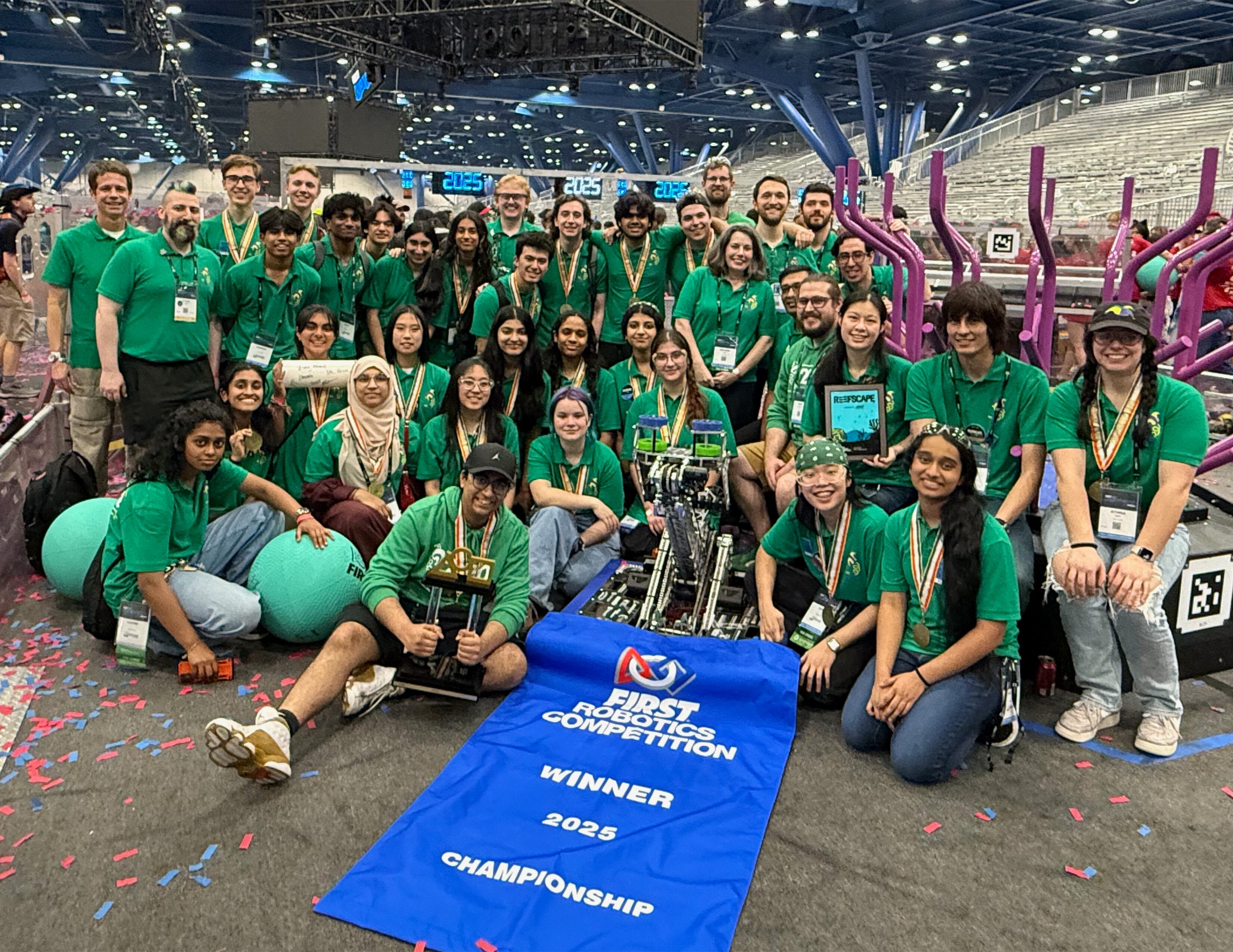 Mill Creek robotics team wins FIRST Robotics World Championship