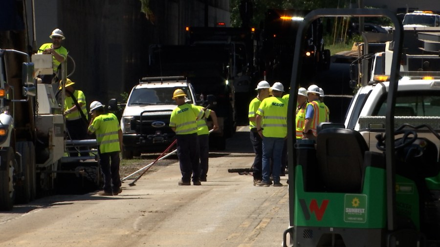 SCDOT works to repair collapsed road; detour routes