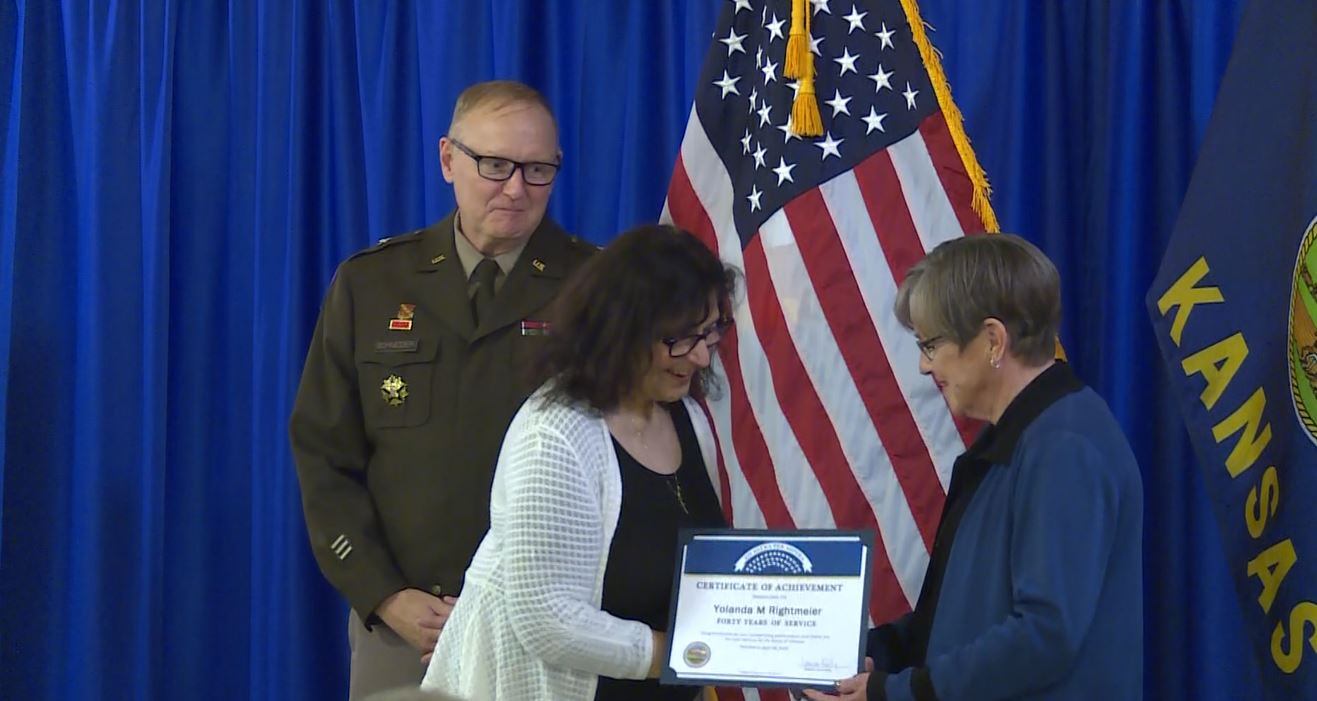 ‘Longevity is key’: State of Kansas recognizes employees of 40, 50 years