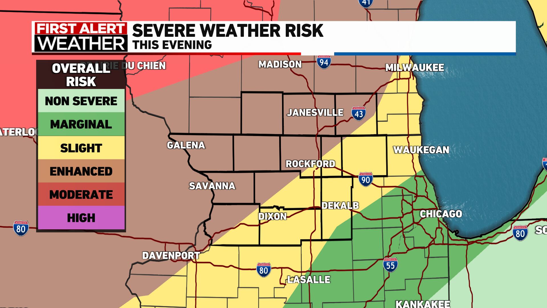 FIRST ALERT ACTION DAY: A warm and windy Monday with strong to severe ...