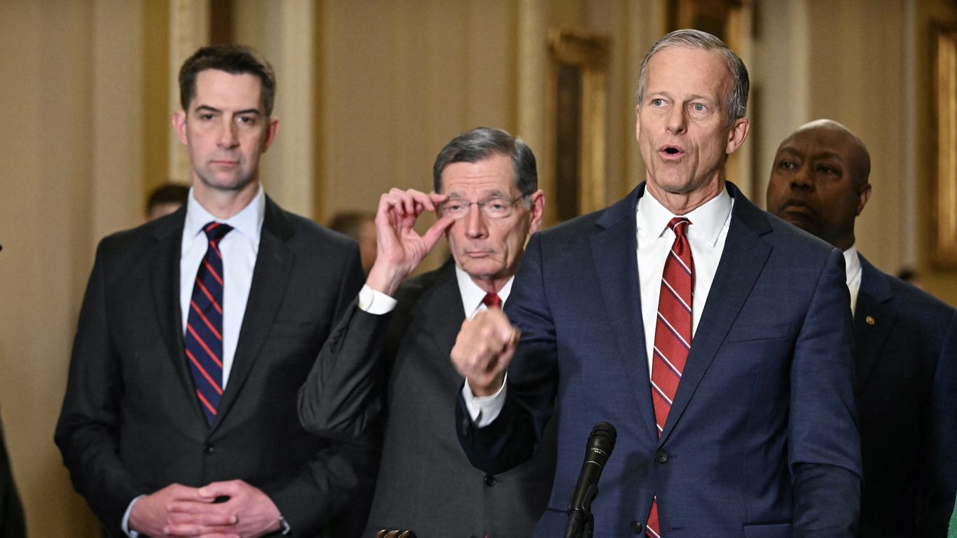 Scoop: Senate GOP's 100-day victory lap focuses on the border