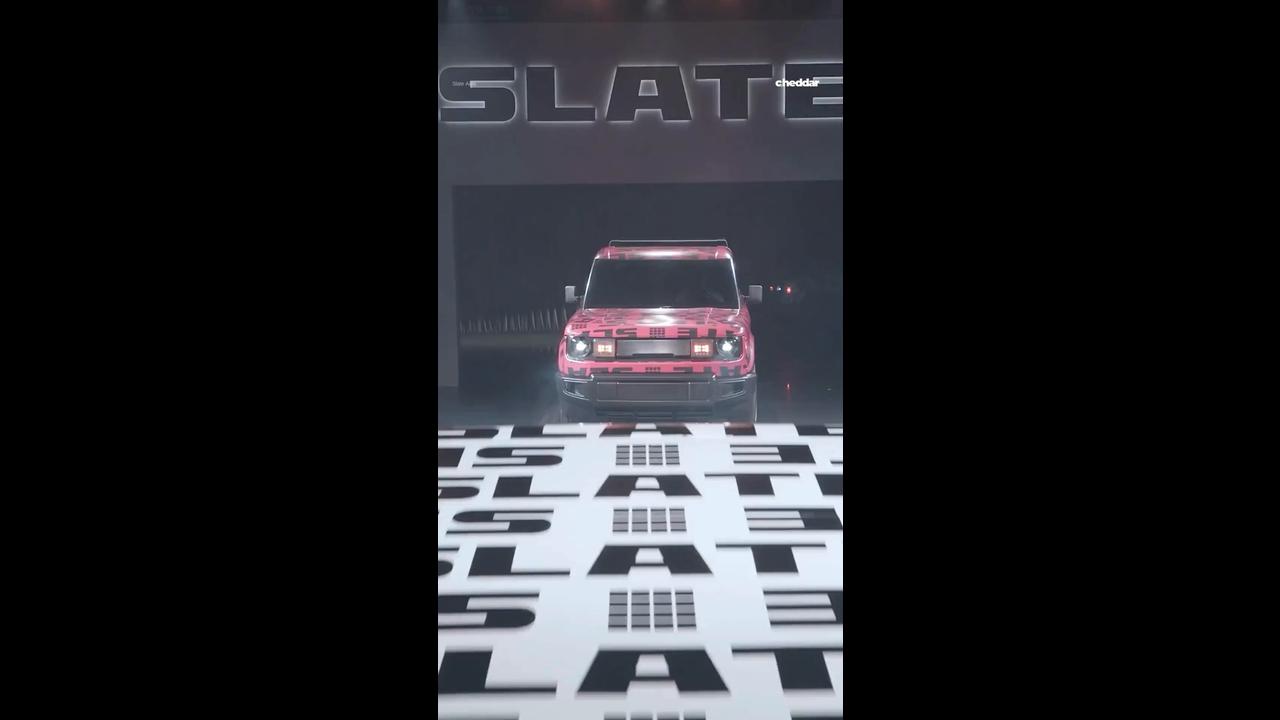 Bezos-backed Slate Auto unveils EV pickup truck
