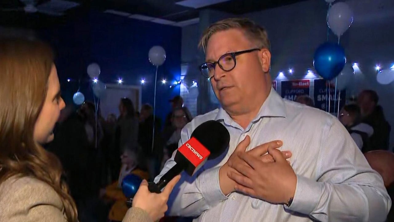 ‘My heart is bursting’: Clifford Small becomes 1st elected Conservative ...