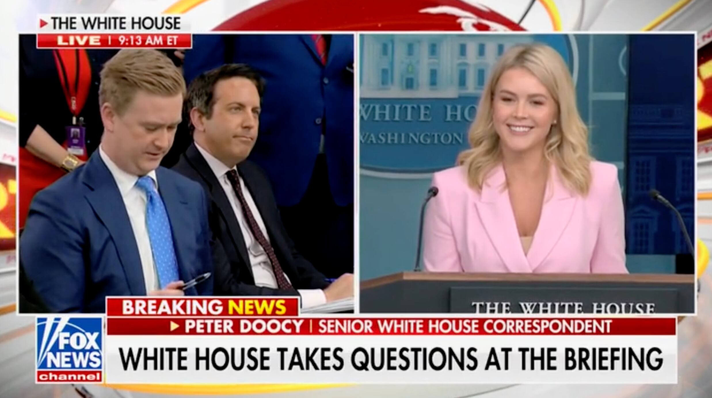 Leavitt Suggests Trump Is to Thank for Star QB’s NFL Draft Selection