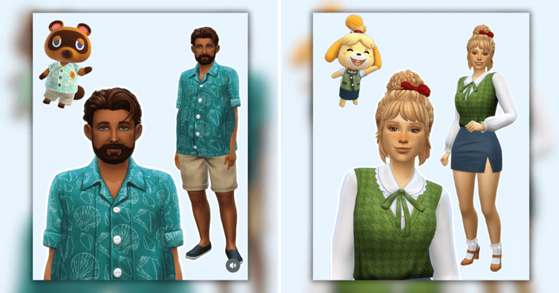 Gamer Accurately Makes Popular Animal Crossing Characters as Humans On ...