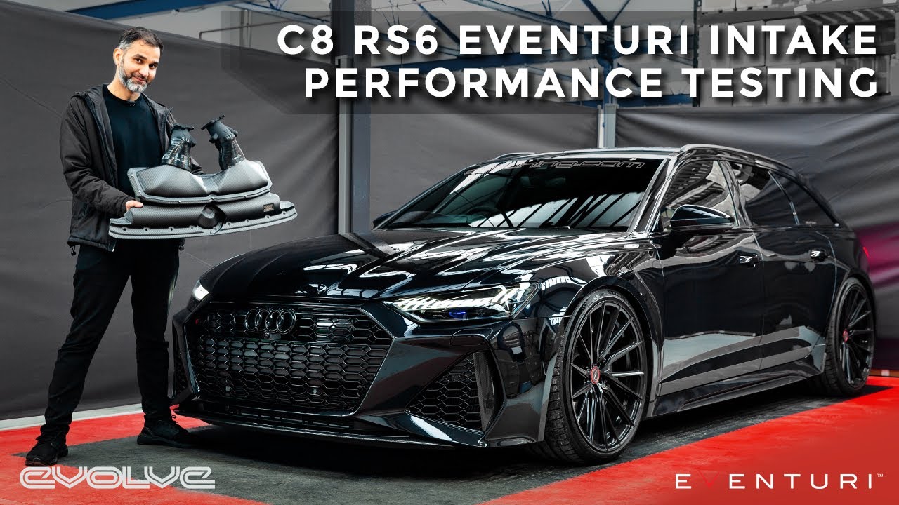 C8 RS6 Eventuri Intake Testing | Performance Development Part 03