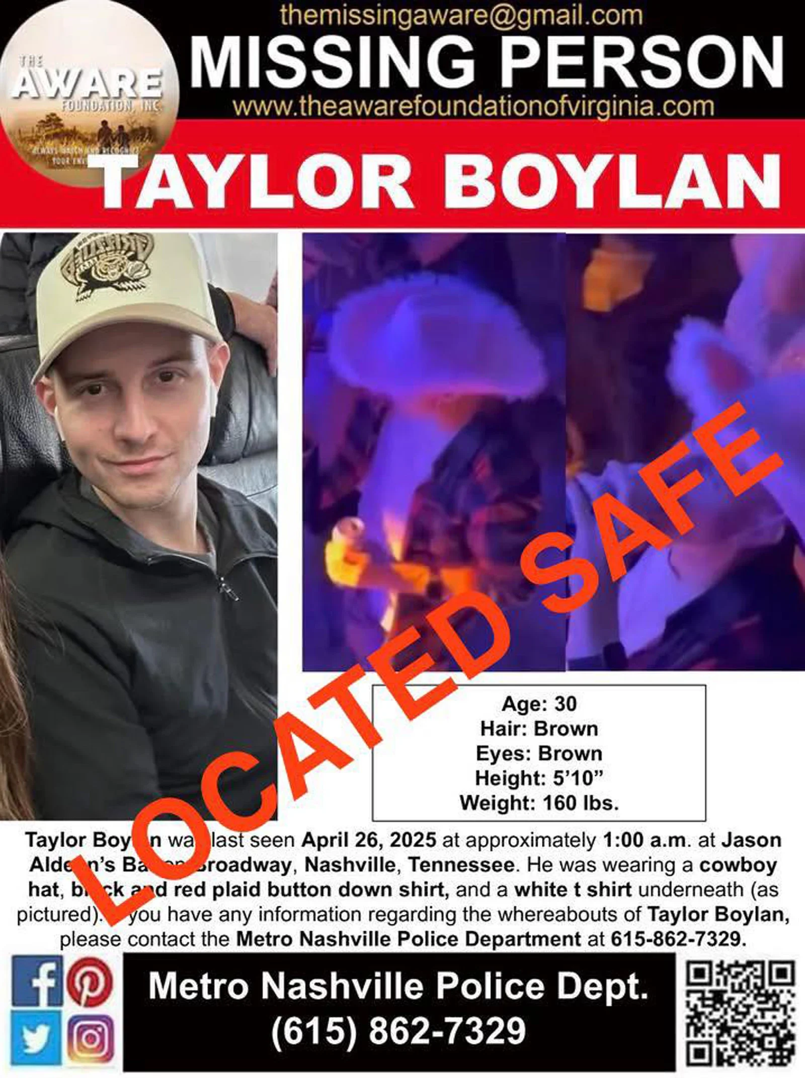 What Happened to Taylor Boylan, the Man Missing From Jason Aldean’s Bar?
