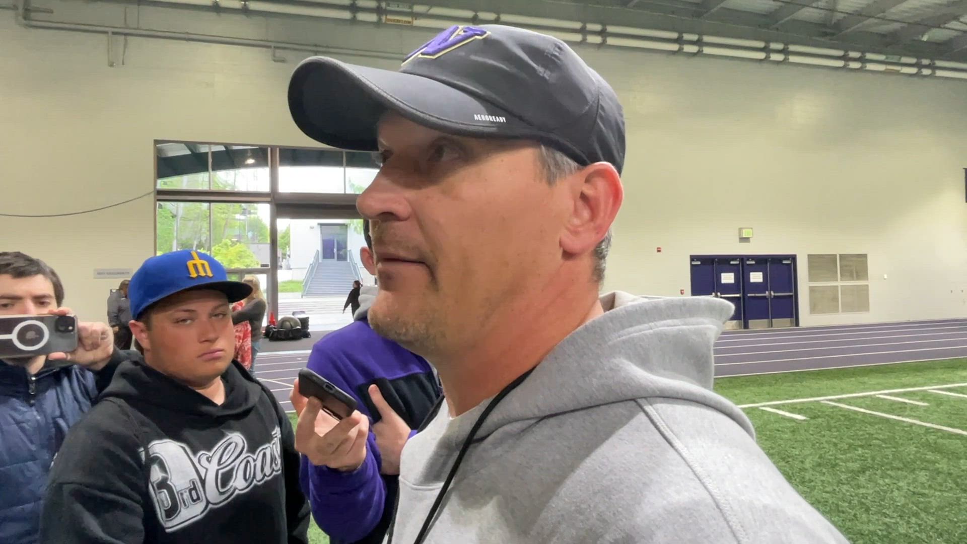 New LB Coach Brian Odom Talks Husky Connections Leading Up to Job